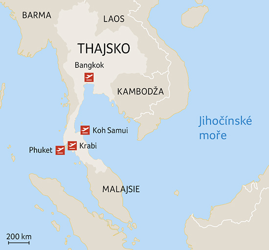 Dovolená Thajsko 2018 • CK Blue Style