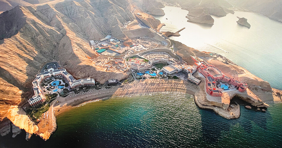 Hotel Shangri-La Al Waha & Al Bandar (Zima 2022/2023) • Severní Omán ...