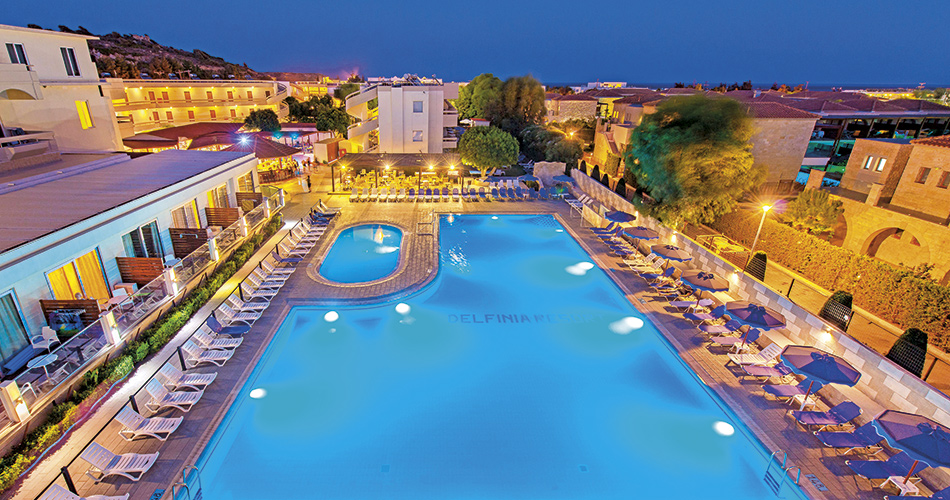Hotel Delfinia (Léto 2017) • Rhodos • Řecko • CK Blue Style