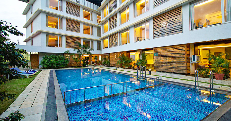 Hotel Turtle Beach Resort (Zima 2016/2017) • Goa • Indie • CK Blue Style