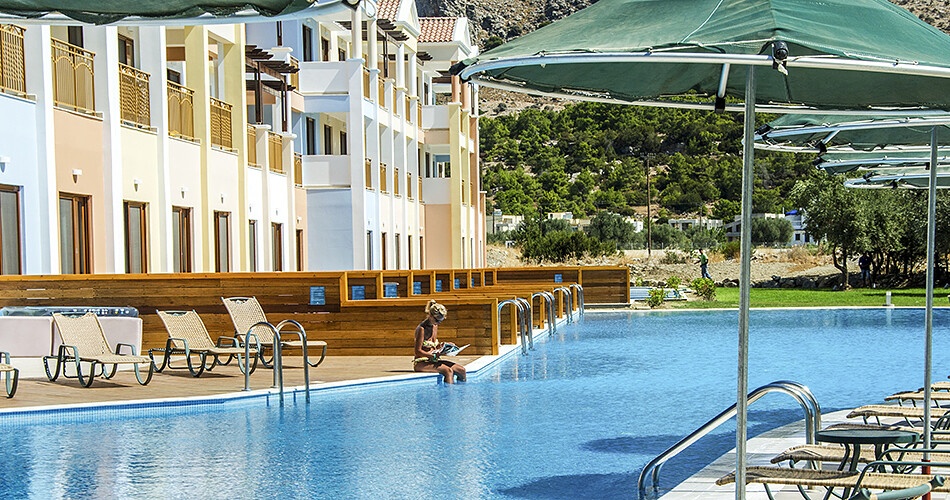 Hotel Lindos Imperial Executive Suites (Léto 2017) • Rhodos • Řecko ...