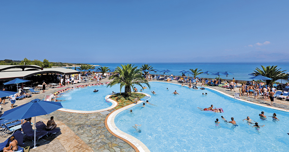 Hotel Mareblue Beach Resort (Léto 2019) • Korfu • Řecko • CK Blue Style