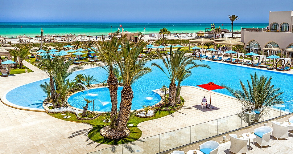 Magic Hotel Palm Beach Palace (Léto 2021) • Djerba • Tunisko • CK Blue ...