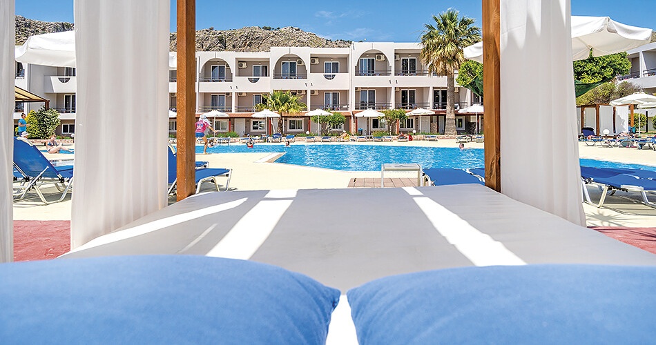 Hotel Lardos Bay (Léto 2023) • Rhodos • Řecko • CK Blue Style