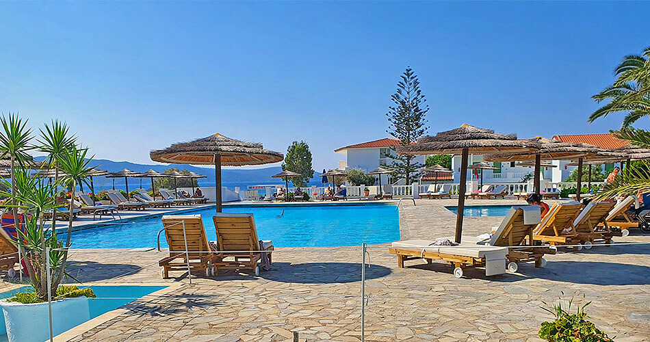 Hotel Sirenes Beach Resort (Léto 2023) • Samos • Řecko • CK Blue Style